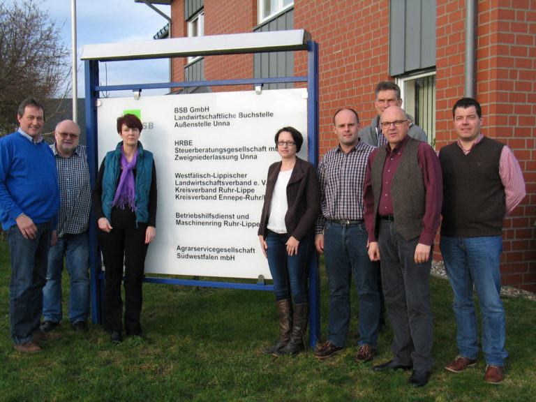 Team der Agrarservicegesellschaft Südwestfalen mbH